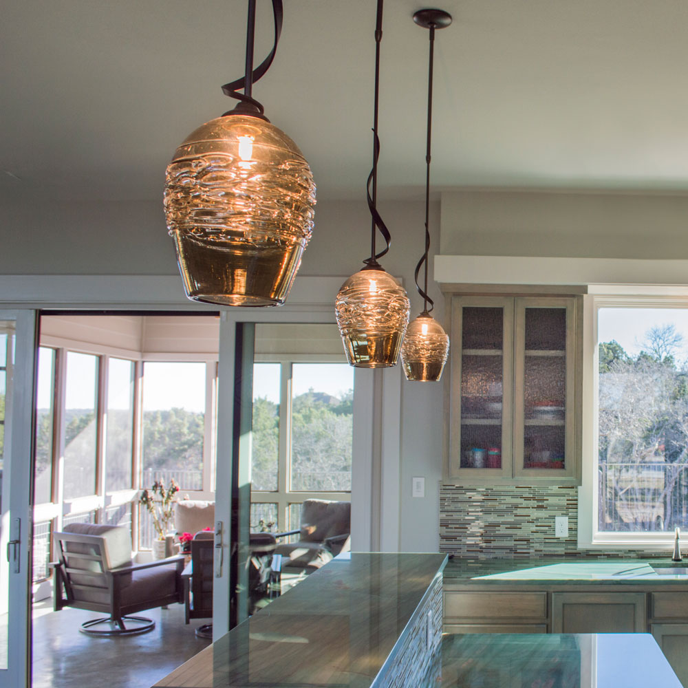 Handblown Glass Lighting For Home Elegance – Wimberley Glassworks Store