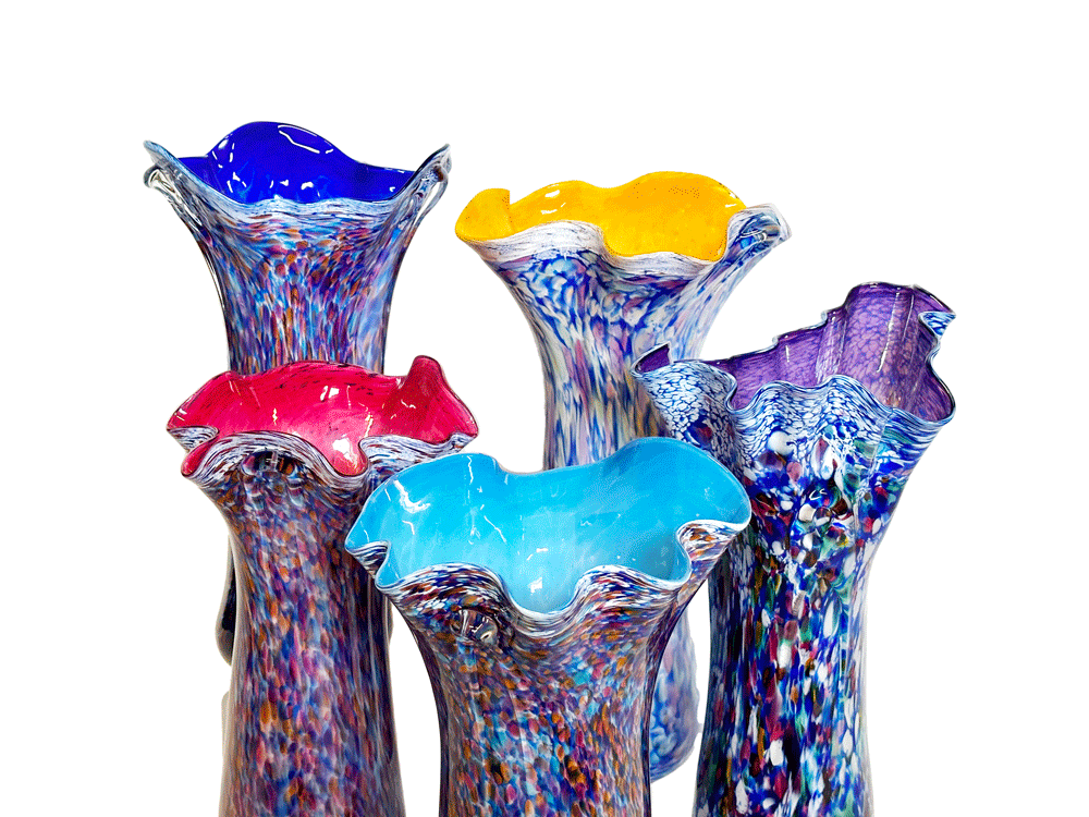 Wildflower Swing Vase – Wimberley Glassworks Store