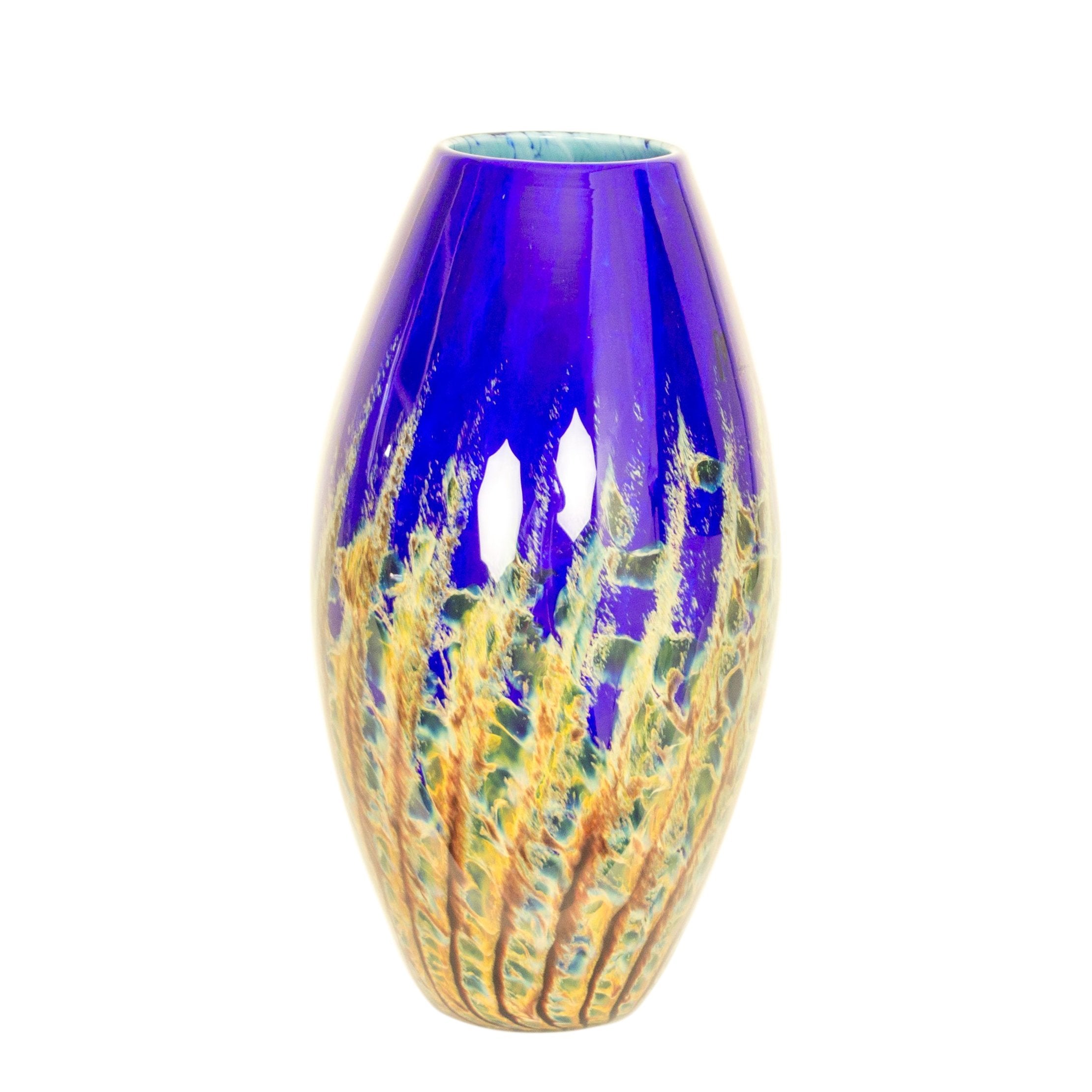 Fire & Ice Bullet Vase – Wimberley Glassworks Store