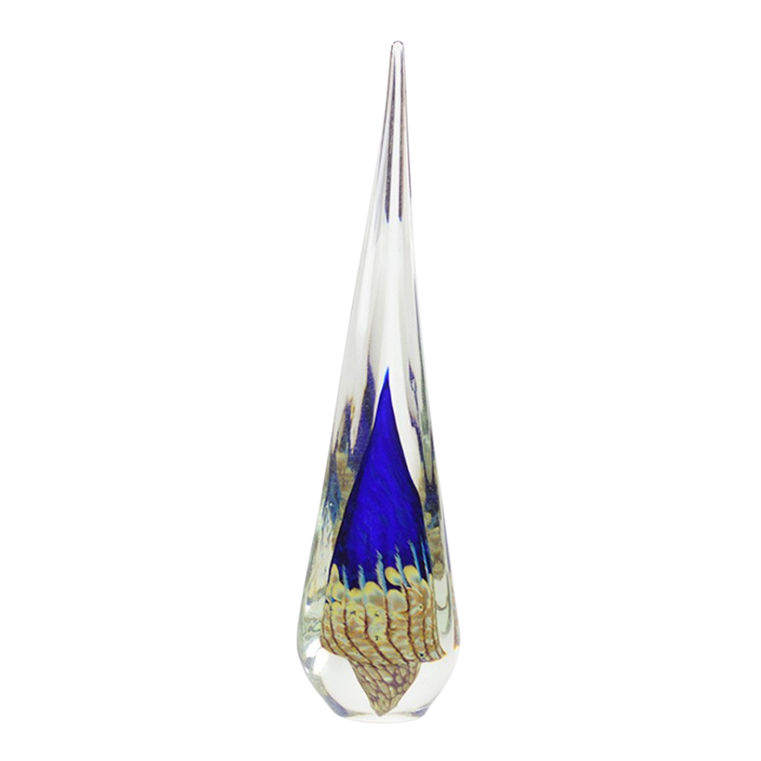 Fire & Ice Spire Sculpture – Wimberley Glassworks Store