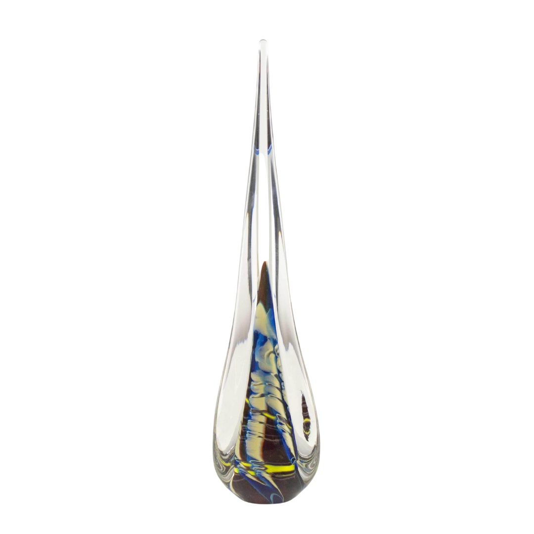 Tropical Bamboo Ruby Spire Sculpture – Wimberley Glassworks Store