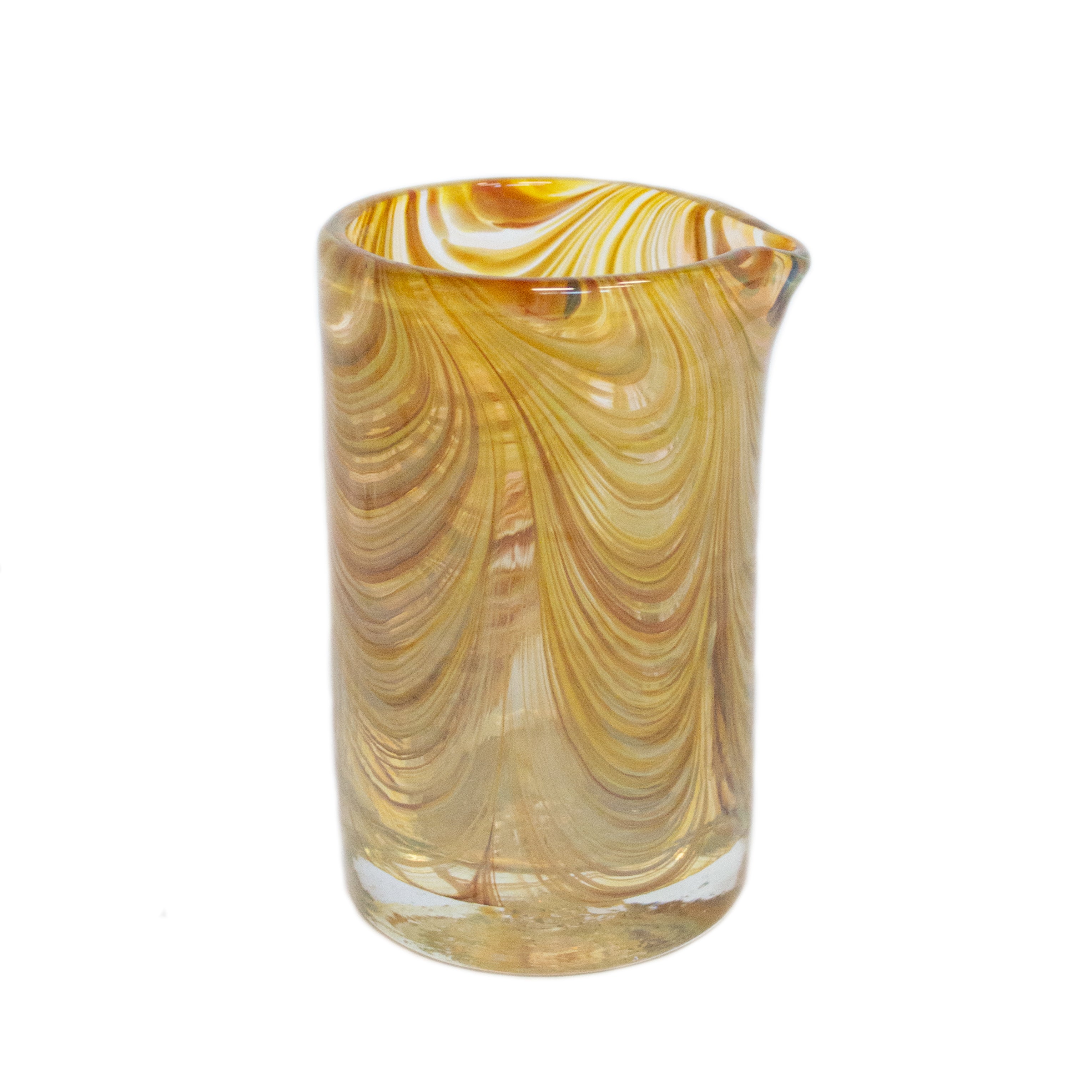 Oak Grain Glass Cocktail Pitcher – Wimberley Glassworks Store